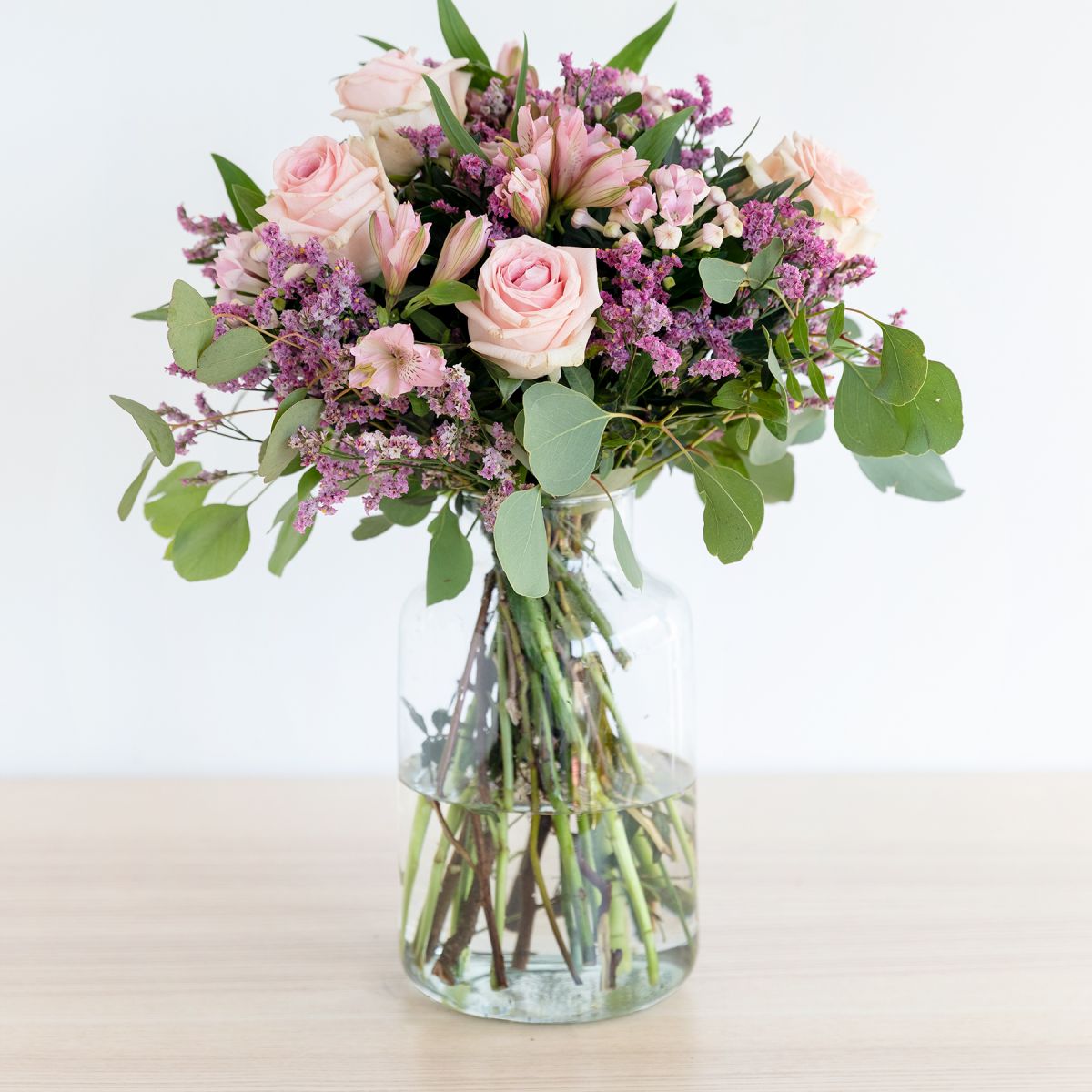 Cupid pink - Ramo de flores con Rosas rosa | Colvin