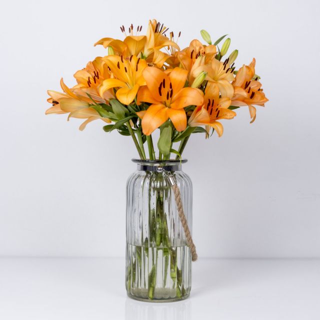 Honesty Deluxe - Ramo de flores con Lilium Oriental | Colvin España